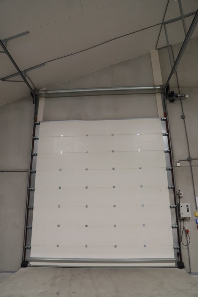 Fire rated sectional doors - Metacon-Next