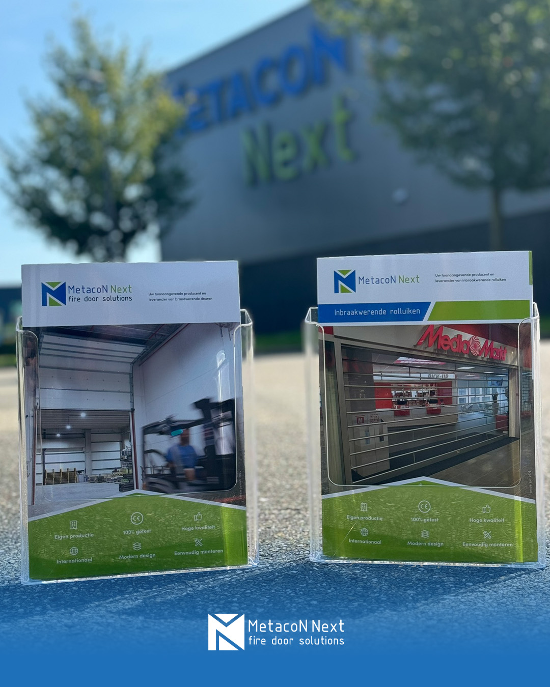 Onze nieuwe brochures - Metacon-Next